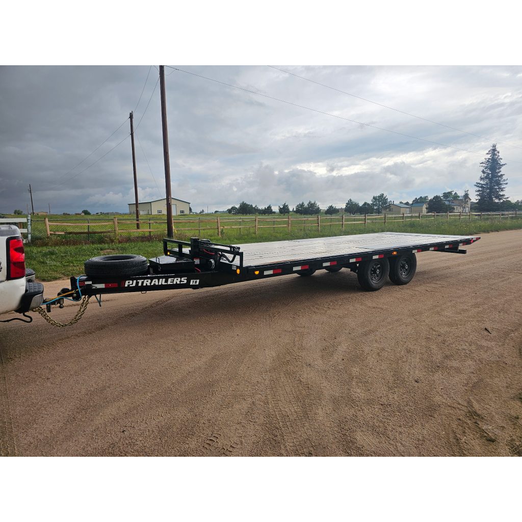 22′ PJ Power Tilt Trailer - Affordable Trailer Rentals