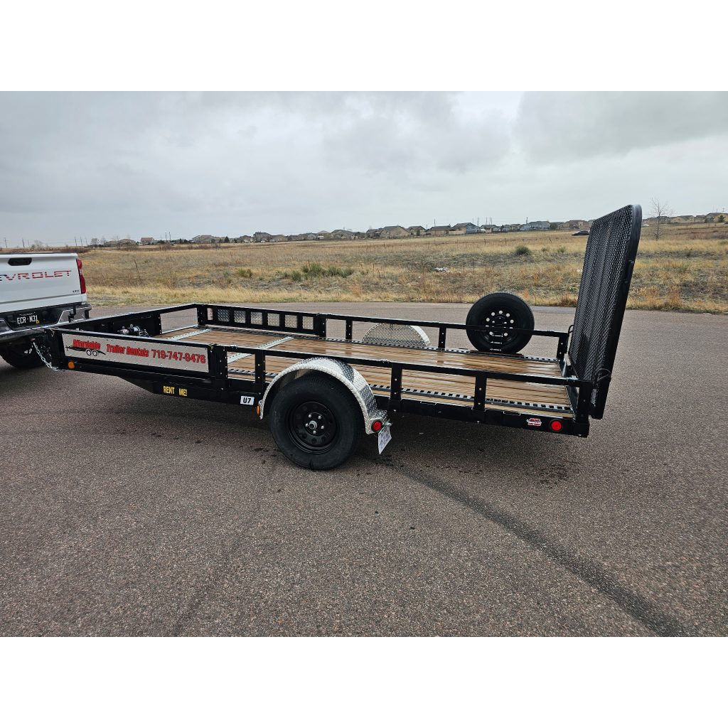 14′ PJ Utility Trailer - Affordable Trailer Rentals